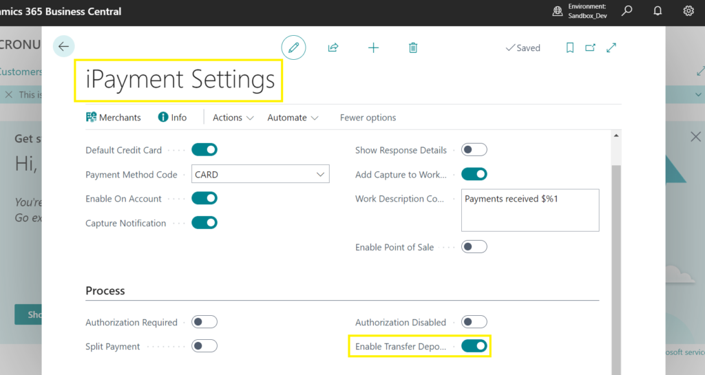 How to Transfer Deposits Using iPayments Inside of Microsoft Dynamics ...